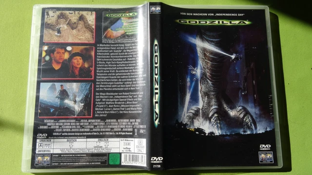 GODZILLA, 1998 DVD, Matthew Broderick, Jean Reno EUR 1,91 - PicClick DE