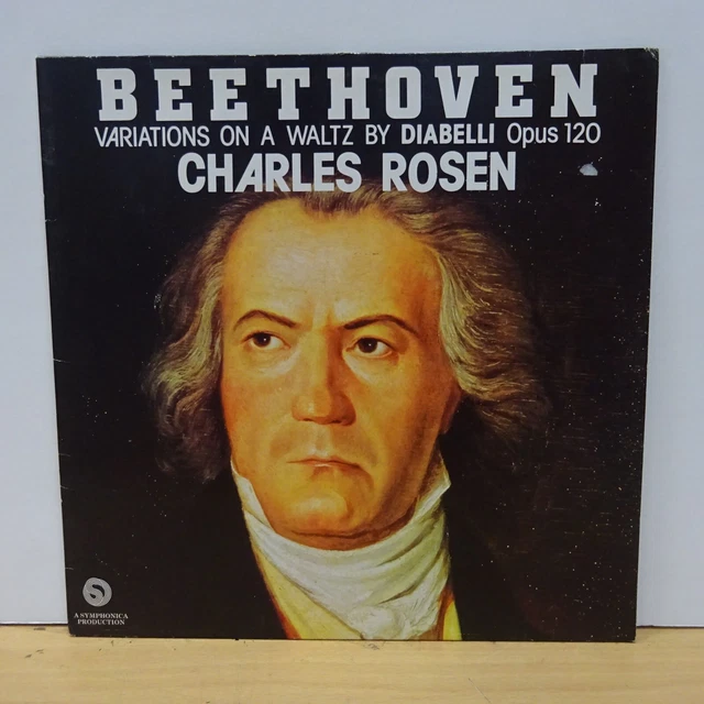 SYM 9 BEETHOVEN Diabelli Variationen CHARLES ROSEN SYMPHONICA STEREO LP ...