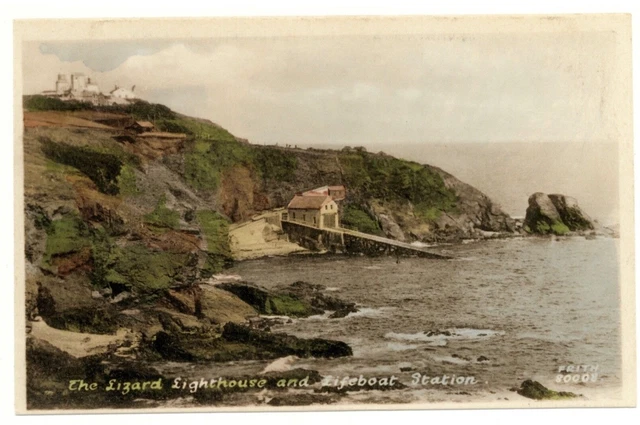 CORNWALL - THE LIZARD LIGHTHOUSE & LIFEBOAT STATION Postcard EUR 2,98 ...