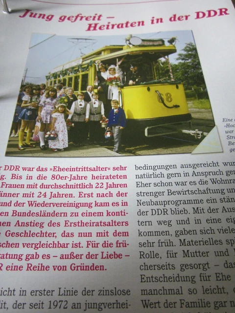 DAS WAR DIE DDR N Alltag Familie Jung Gefreit heiraten in der DDR EUR 4 ...
