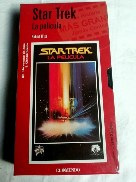 STAR TREK THE Movie VHS Tape Robert Wise Paramount 1979 New Spanish £28 ...