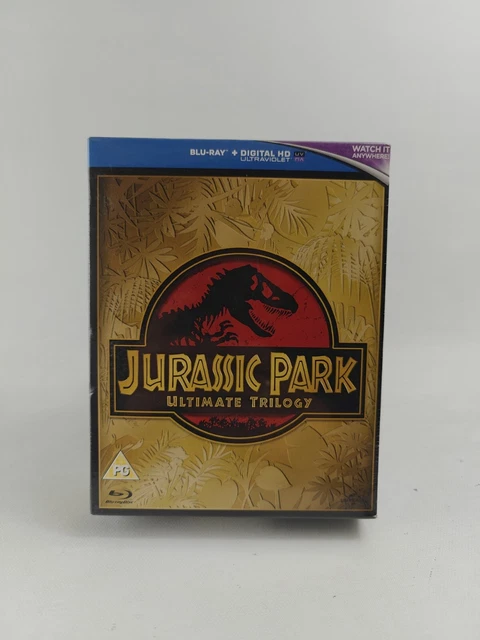 JURASSIC PARK: ULTIMATE Trilogy Blu-Ray Boxset £11.00 - PicClick UK