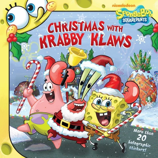 CHRISTMAS WITH KRABBY Klaws (SpongeBob SquarePants) storybook ...