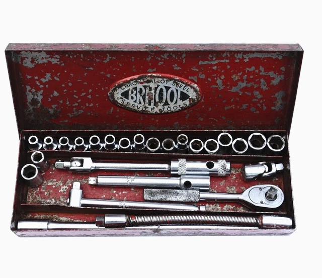 BRITOOL 1/4” DRIVE Socket Set 26 Pieces Imperial AF & BA £61.99 ...