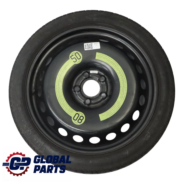 AUDI A4 B8 Spare Wheel Wheel Steel R19 Continental Tyre 125/70 ...