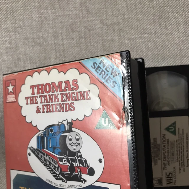 THOMAS THE TANK Engine And Friends - Vhs Video - The Deputation ...