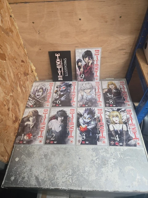 DEATHNOTE VOLUME 1-9 Dvd Boxset Complete Series £11.86 - PicClick UK
