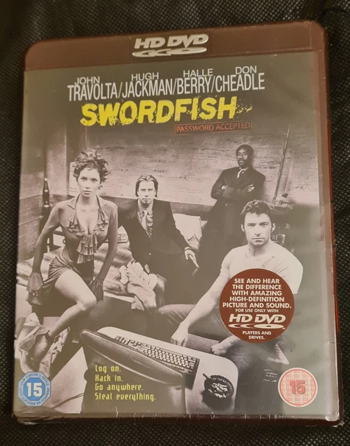 SWORDFISH ACTION-THRILLER FILM HD DVD NEW + SEALED £16.14 - PicClick UK