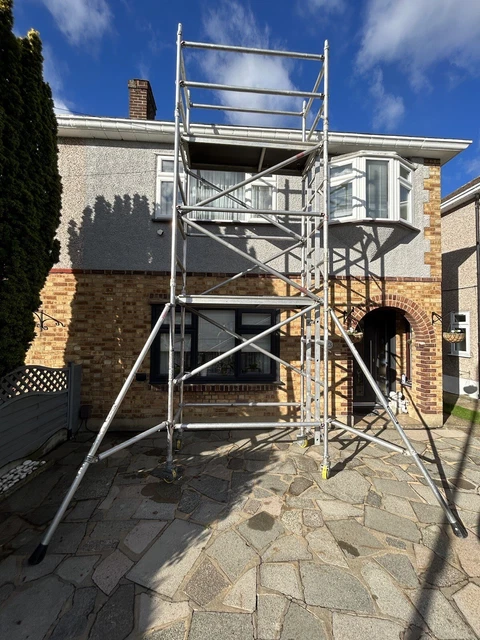 BOSS YOUNGMAN ALLOY Scaffold Tower 1.8m Narrow 4.2m Platform Max 6.2m ...