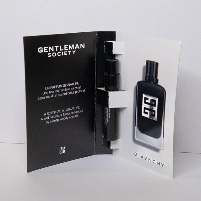 GIVENCHY GENTLEMAN SOCIETY Sample EDP Authentic For Men Fragrance ...