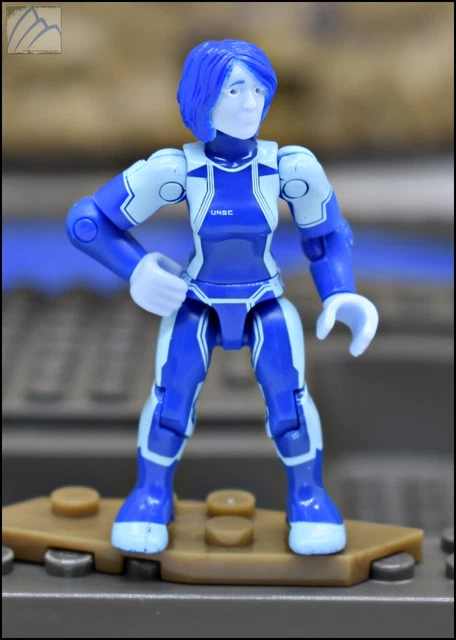 HALO MEGA CONSTRUX Unsc Ai Cortana Mini Figurines Fleetcom Warthog ...