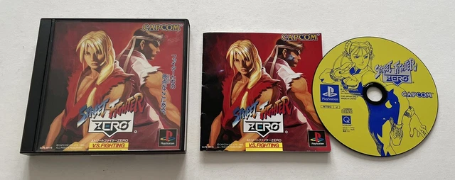 STREET FIGHTER ZERO Sony PlayStation PS1 NTSC-J Japanese Import Capcom £18.99 - PicClick UK