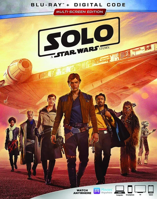 SOLO: A STAR WARS STORY (Blu-ray) Alden Ehrenreich Woody Harrelson ...