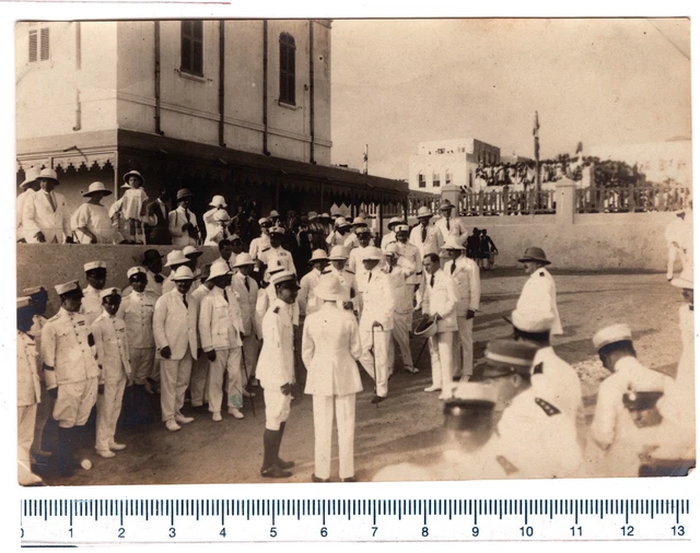 FOTO REGIO ESERCITO AOI Colonia Italiana SOMALIA ufficiali e ...