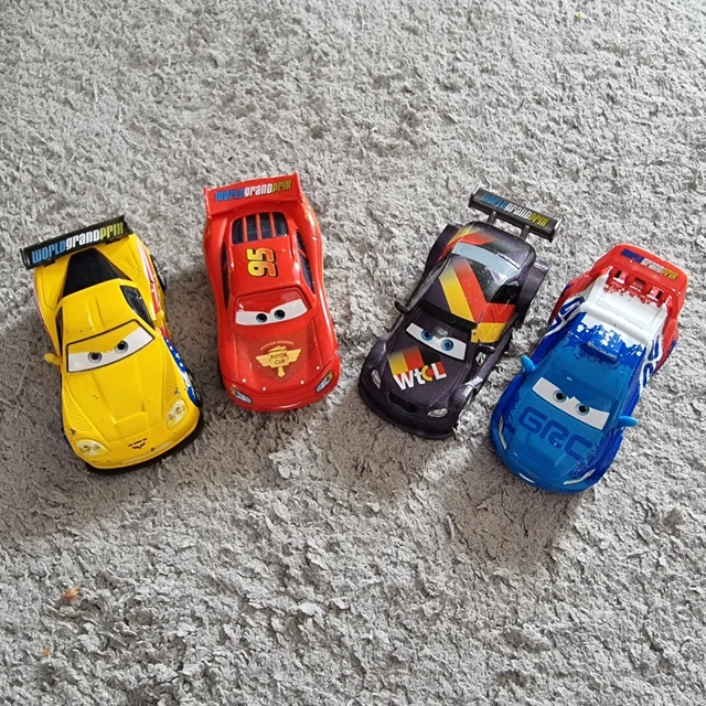 DISNEY PIXAR DIECAST Cars Lightning McQueen Smell Swell Story Tellers ...