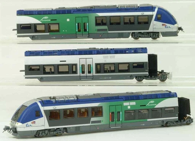 LS MODELS 10073S X 76600 Trois Éléments Ter Auvergne Bleu / Gris/Vert ...