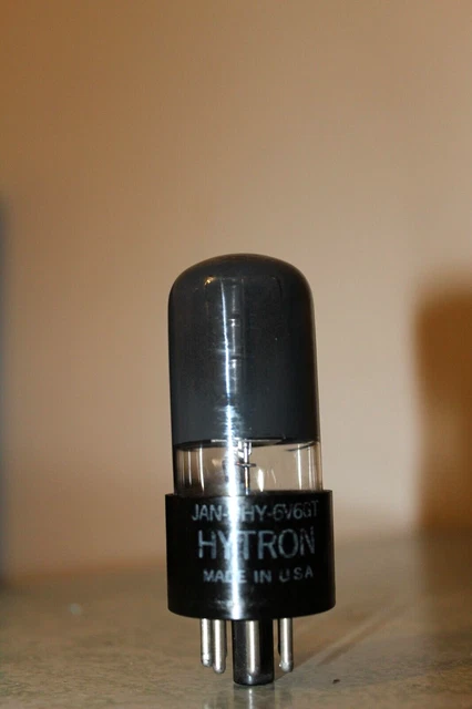 TUBE RADIO HYTRON /CHY -6V6GT/7 broches sans boite non testé EUR 12,00 ...