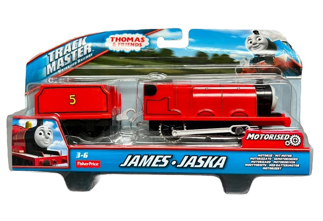 THOMAS & FRIENDS Trackmaster Motorized - James Train Engine - Brand New ...