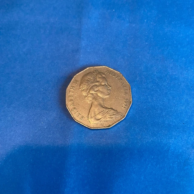 1971 AUSTRALIAN COMMONWEALTH coat of arms 50p coin £0.99 - PicClick UK