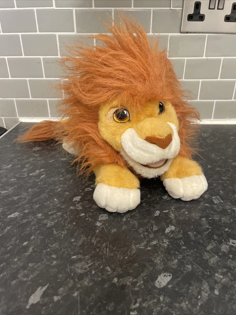 THE LION KING Vintage Simba Plush With Roaring Sounds Mattel 1993 £19. ...