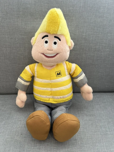 AA PATROLMAN PETE Plush Soft Toy With Built-in Book, AA Mascot ...