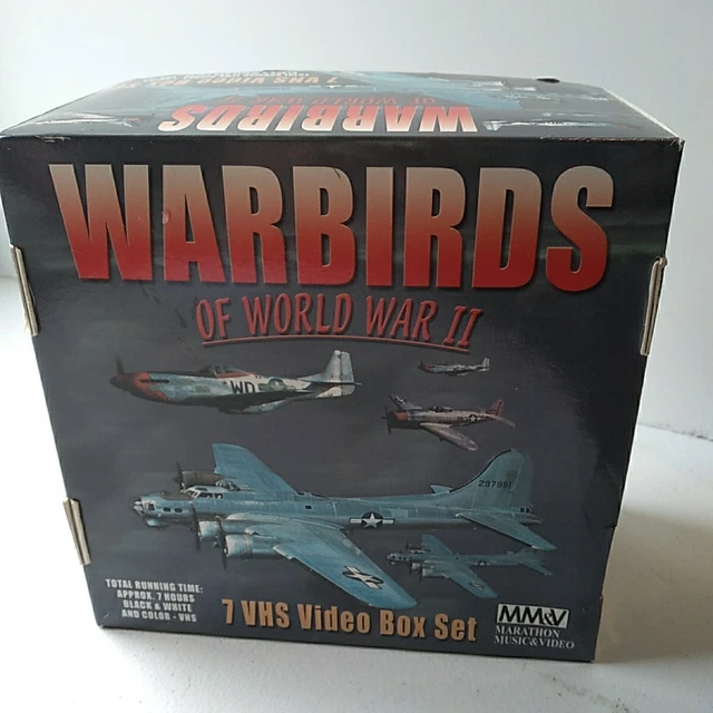 WARBIRDS OF WORLD WAR II, 7 VHS Video Box Set £6.91 - PicClick UK