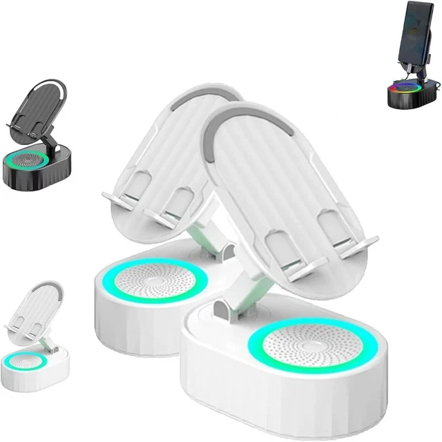 360° ROTATING INDUCTION Speaker Phone Stand Tablet Stand for Home ...