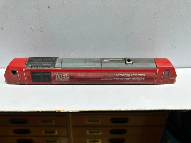 HORNBY CLASS 67 DB RED LOCO BODY ONLY 67015 Re Paint Weathered £10.77 ...