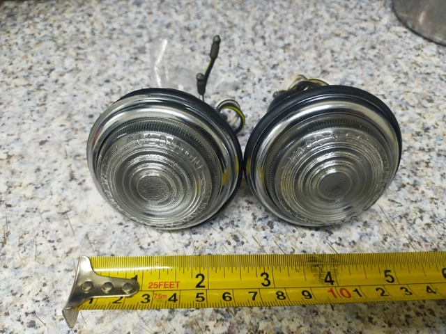 LAND ROVER SERIES 2 front side light ward & goldstone Identical to ...