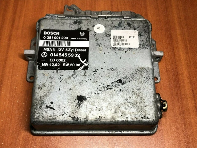MERCEDES BENZ W124 250D Engine Control Module Unit Bosch 0281001200 ...