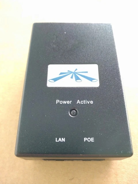 UBIQUITI POE ADAPTER UBI-POE-24-1 [out: 24V/1A] PoE Injector EUR 8,20 ...