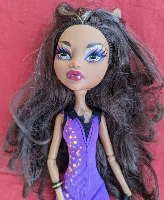 MATTEL MONSTER HIGH Clawdeen Wolf Music Festival Doll Rare Fabulous ...