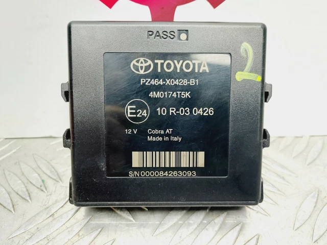 TOYOTA RAV4 MK3 Xa30 Pdc Parking Distance Control Module Ecu 10R-030426 ...