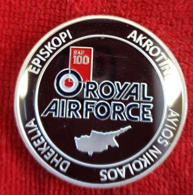 BRITISH ROYAL AIR Force 100Th Anniversary Challenge Coin (Uscg Army Us ...