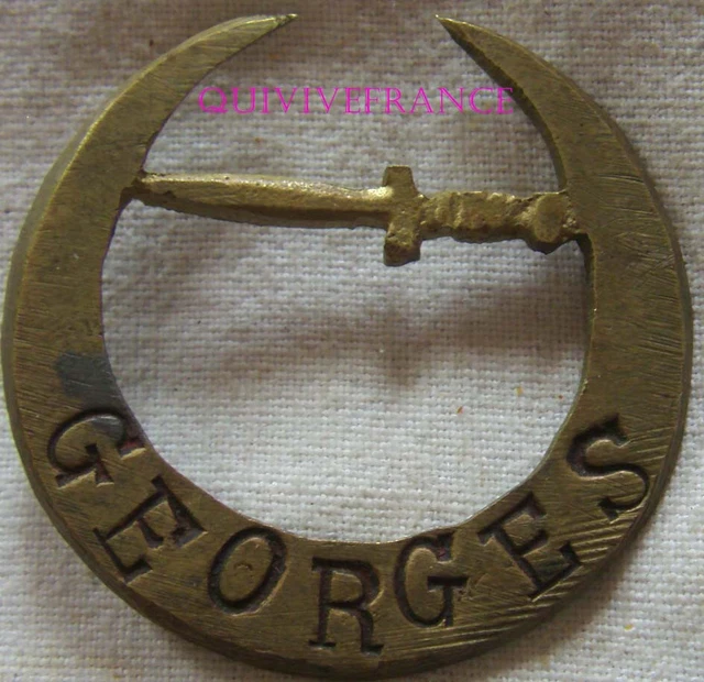 IN30441 - INSIGNE Commando GEORGES, mince, grosses lettres rouges EUR 199,99 - PicClick FR