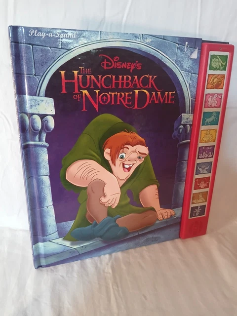 VINTAGE 1996 DISNEY'S Hunchback Of Notre Dame Sight N Sound Book Works ...