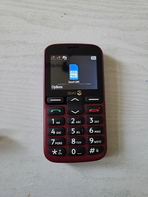 DORO 1380 UNLOCKED 2g Dual SIM Mobile Phone for Seniors 2.4" £26.67 ...