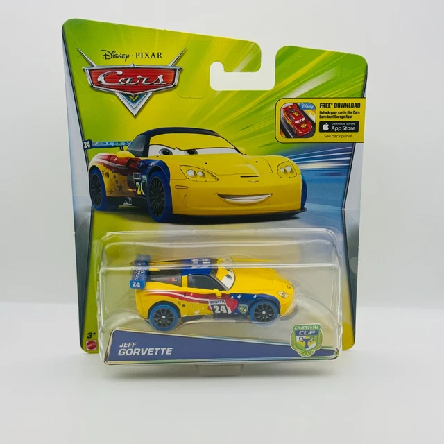 DISNEY PIXAR CARS - CARNIVAL CUP RACERS JEFF GORVETTE 2016 - 1:55 ...