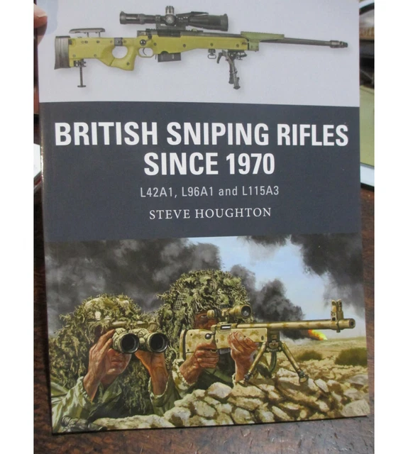 BRITISH SNIPING RIFLES Since 1970 - Osprey Books EUR 26,53 - PicClick FR