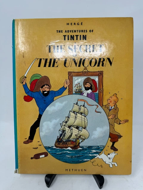 METHUEN 1968 HERGE Tintin The Secret of the Unicorn Vintage Hardback Book EUR 21,32 - PicClick IT