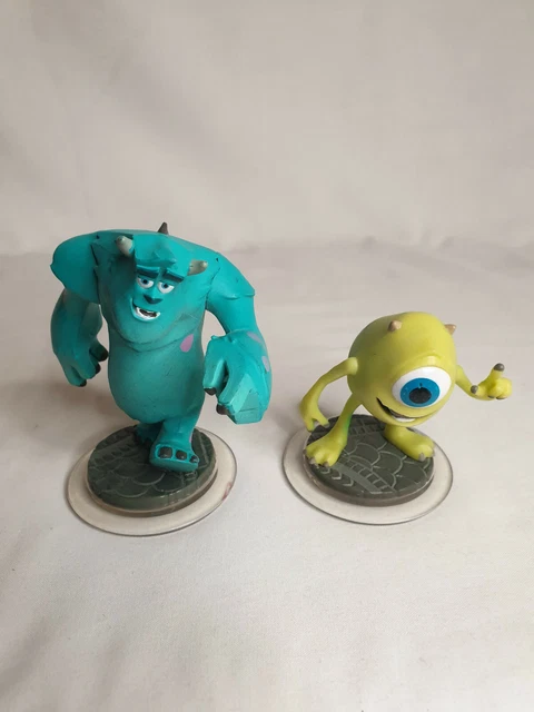 MIKE + SULLY Disney Infinity Figures Monsters Inc Pixar Bundle Lot Toys ...
