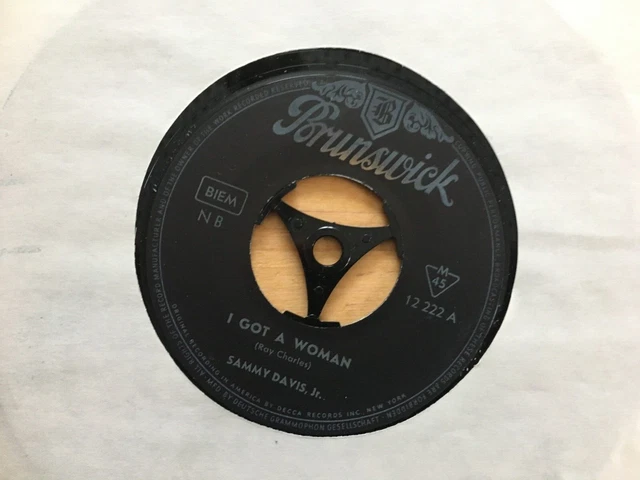 SAMMY DAVIS JR. - I Got A Woman - Brunswick EUR 3,00 - PicClick DE