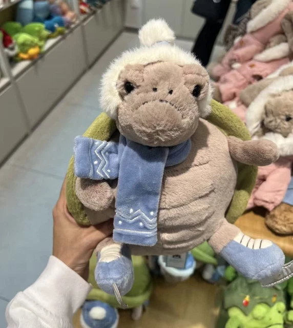 JELLYCAT SKATING TURTLE Doll brand new with label and dust cover ...