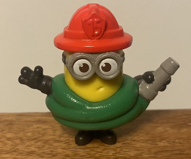 DESPICABLE ME RISE of Gru FIREMAN Minions Figure £7.90 - PicClick UK