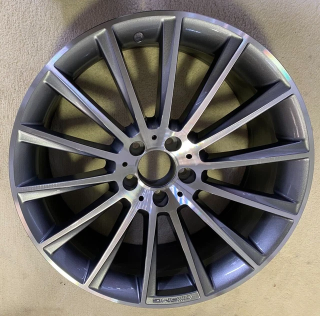 20& MERCEDES S Class W222 Amg Alloy Wheel Grey D/Cut A2224010400 *27B-2 ...