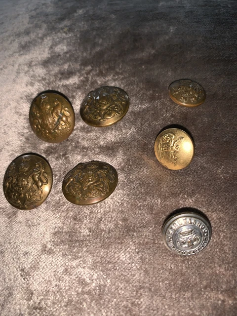 BRITISH ARMY GENERAL SERVICE BRASS BUTTONS A&W Ltd, WW1-WW2 £3.99 ...