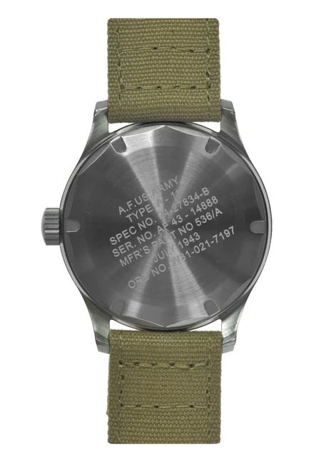 MWC A-11 | 1940ER WWII USAAF Muster | 24 Juwelen Auto | Saphirkristall ...