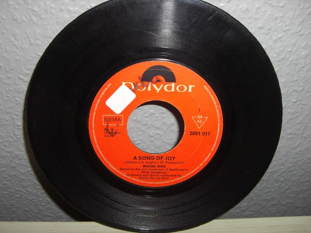 SCHALLPLATTE 7&/ MIGUEL RIOS ( A SONG OF JOY / NO SABES COMO SUFRI ) Vinyl EUR 2,50 - PicClick DE