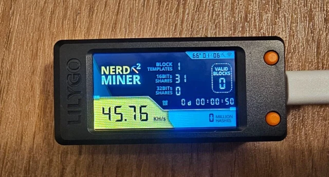 NERD MINER V2 / LILYGO T-Display-S3 ESP32-S3 EUR 34,50 - PicClick FR