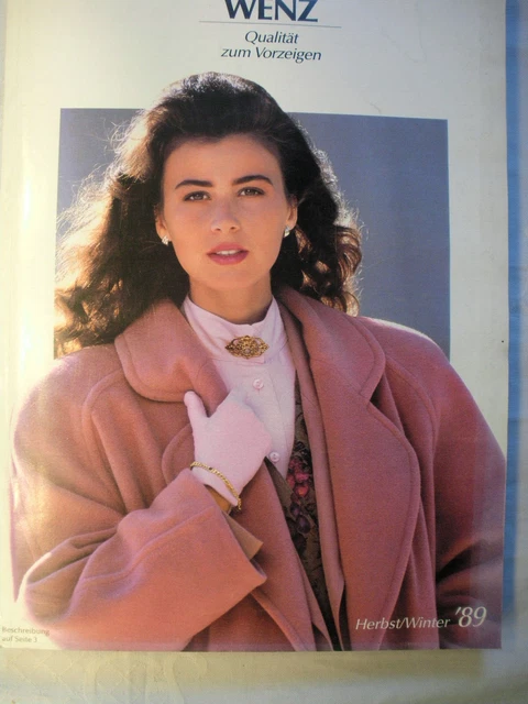 WENZ VERSANDHAUSKATALOG, HERBST - Winter 1989 EUR 39,00 - PicClick DE
